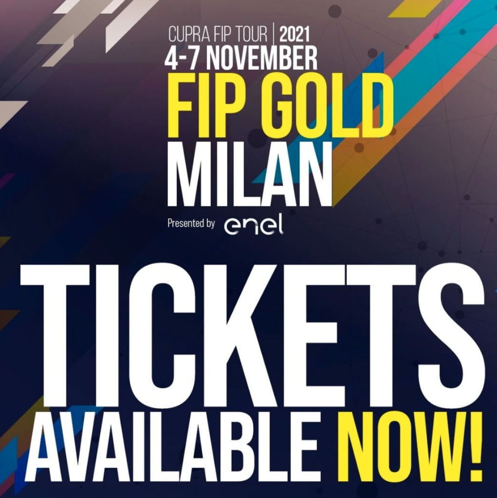 FIP Gold Milano: in vendita i biglietti, dal 4 al 7 novembre si ...